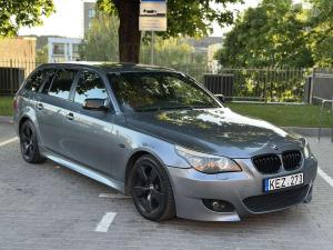 Pelēks BMW 530 2008 Viļņa, ar dzinēja tilpumu 2.99 L un nobraukumu 386 tūkst. km par 4700 €, foto  vietnē AUTOMOTO.COM.LV