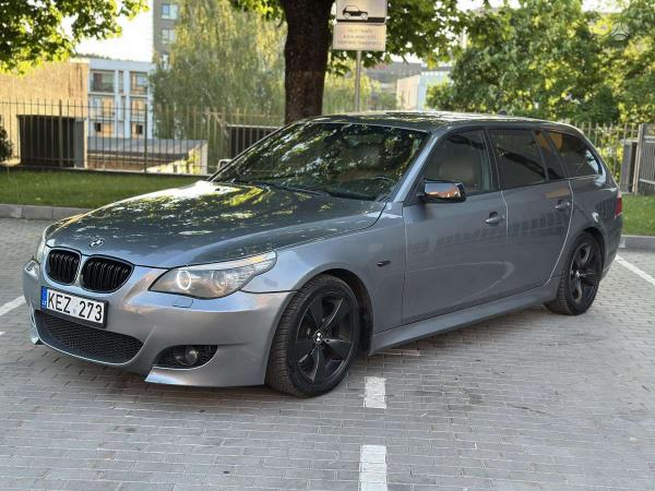 Pelēks BMW 530 2008 Viļņa, ar dzinēja tilpumu 2.99 L un nobraukumu 386 tūkst. km par 4700 €, foto 2 vietnē AUTOMOTO.COM.LV
