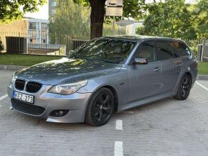 Pelēks BMW 530 2008 Viļņa, ar dzinēja tilpumu 2.99 L un nobraukumu 386 tūkst. km par 4700 €, foto 3 vietnē AUTOMOTO.COM.LV