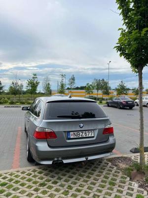 Grey BMW 530 2008 in Vilnius, with an engine capacity of 2.99 L and mileage of 400 thousand km for 4300 €, photo 8 on AUTOMOTO.COM.LV