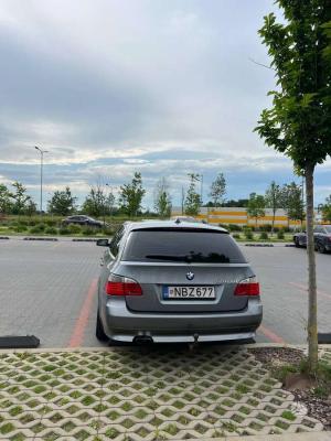 Grey BMW 530 2008 in Vilnius, with an engine capacity of 2.99 L and mileage of 400 thousand km for 4300 €, photo 9 on AUTOMOTO.COM.LV