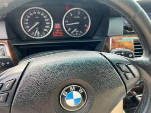 Grey BMW 530 2008 in Vilnius, with an engine capacity of 2.99 L and mileage of 400 thousand km for 4300 €, photo 12 on AUTOMOTO.COM.LV