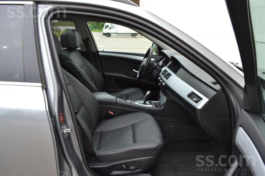 Pelēks BMW 530 2008 Rīga, ar dzinēja tilpumu 3.00 L un nobraukumu 0 tūkst. km par 5250 €, foto 11 vietnē AUTOMOTO.COM.LV