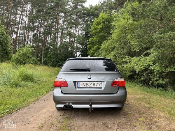 Pelēks BMW 530 2008 Viļņa, ar dzinēja tilpumu 3.00 L un nobraukumu 400 tūkst. km par 4100 €, foto 6 vietnē AUTOMOTO.COM.LV
