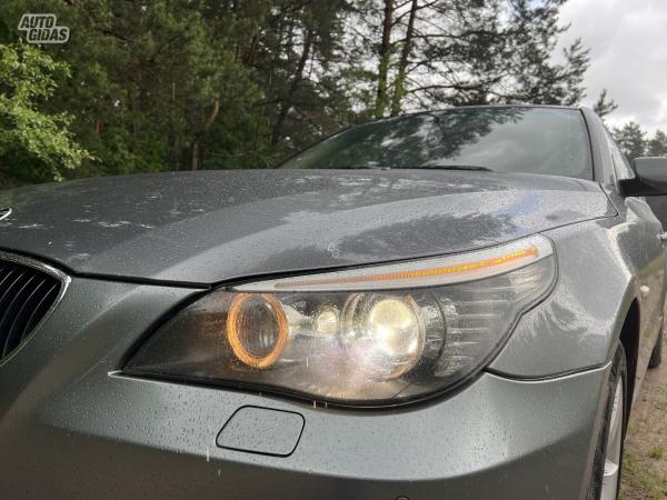 Pelēks BMW 530 2008 Viļņa, ar dzinēja tilpumu 3.00 L un nobraukumu 400 tūkst. km par 4100 €, foto 9 vietnē AUTOMOTO.COM.LV