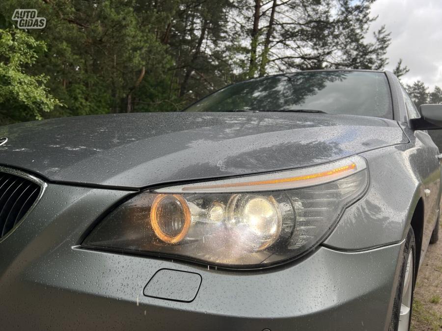 Pelēks BMW 530 2008 Viļņa, ar dzinēja tilpumu 3.00 L un nobraukumu 400 tūkst. km par 4100 €, foto 10 vietnē AUTOMOTO.COM.LV