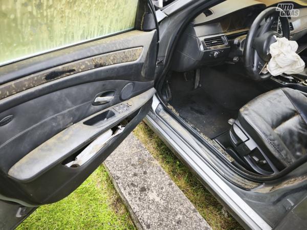 Pelēks BMW 530 2008 Kauņa, ar dzinēja tilpumu 3.00 L un nobraukumu 245 tūkst. km par 1100 €, foto 8 vietnē AUTOMOTO.COM.LV