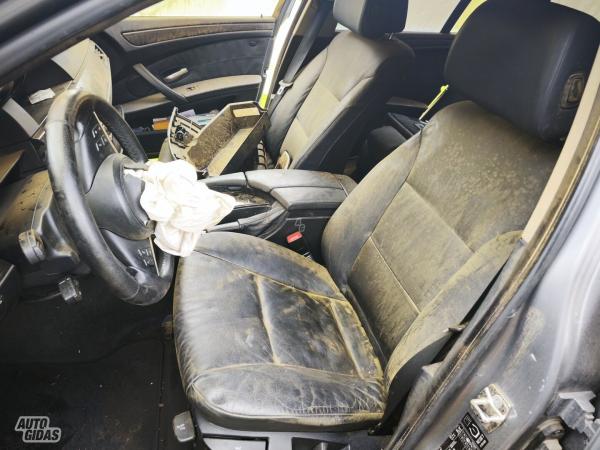 Pelēks BMW 530 2008 Kauņa, ar dzinēja tilpumu 3.00 L un nobraukumu 245 tūkst. km par 1100 €, foto 9 vietnē AUTOMOTO.COM.LV