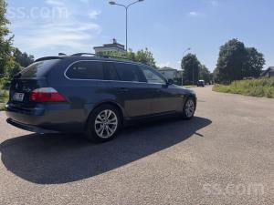 Grey BMW 530 2008 in Riga, with an engine capacity of 3.00 L and mileage of 270 thousand km for 6900 €, photo 5 on AUTOMOTO.COM.LV
