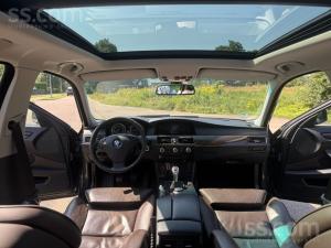 Grey BMW 530 2008 in Riga, with an engine capacity of 3.00 L and mileage of 270 thousand km for 6900 €, photo 7 on AUTOMOTO.COM.LV