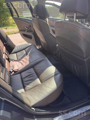 Grey BMW 530 2008 in Riga, with an engine capacity of 3.00 L and mileage of 270 thousand km for 6900 €, photo 12 on AUTOMOTO.COM.LV