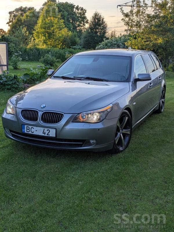 Pelēks BMW 530 2008 Balvi, ar dzinēja tilpumu 3.00 L un nobraukumu 401 tūkst. km par 2900 €, foto 1 vietnē AUTOMOTO.COM.LV
