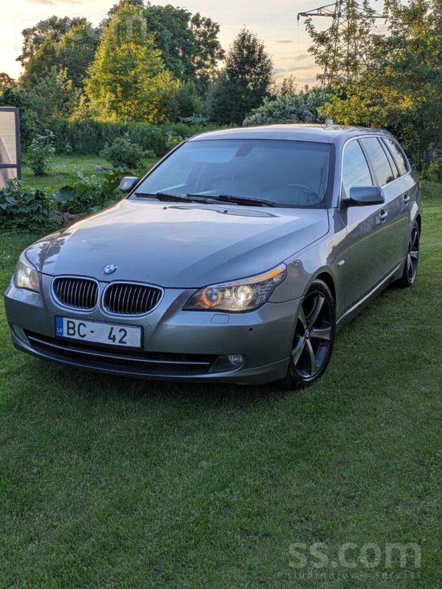 Pelēks BMW 530 2008 Balvi, ar dzinēja tilpumu 3.00 L un nobraukumu 401 tūkst. km par 2900 €, foto 1 vietnē AUTOMOTO.COM.LV