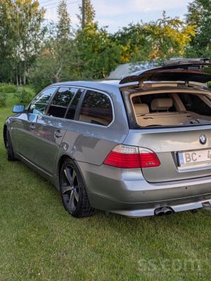 Pelēks BMW 530 2008 Balvi, ar dzinēja tilpumu 3.00 L un nobraukumu 401 tūkst. km par 2900 €, foto 3 vietnē AUTOMOTO.COM.LV