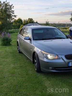 Pelēks BMW 530 2008 Balvi, ar dzinēja tilpumu 3.00 L un nobraukumu 401 tūkst. km par 2900 €, foto 4 vietnē AUTOMOTO.COM.LV