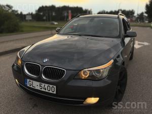 Pelēks BMW 530 2008 Daugavpils, ar dzinēja tilpumu 3.00 L un nobraukumu 349 tūkst. km par 3900 €, foto  vietnē AUTOMOTO.COM.LV