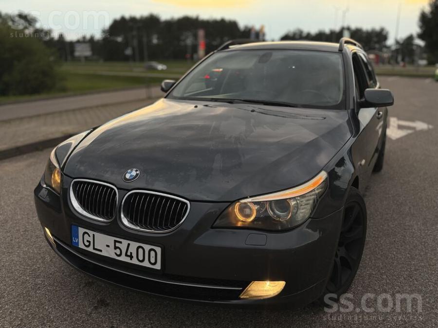 Pelēks BMW 530 2008 Daugavpils, ar dzinēja tilpumu 3.00 L un nobraukumu 349 tūkst. km par 3900 €, foto 1 vietnē AUTOMOTO.COM.LV
