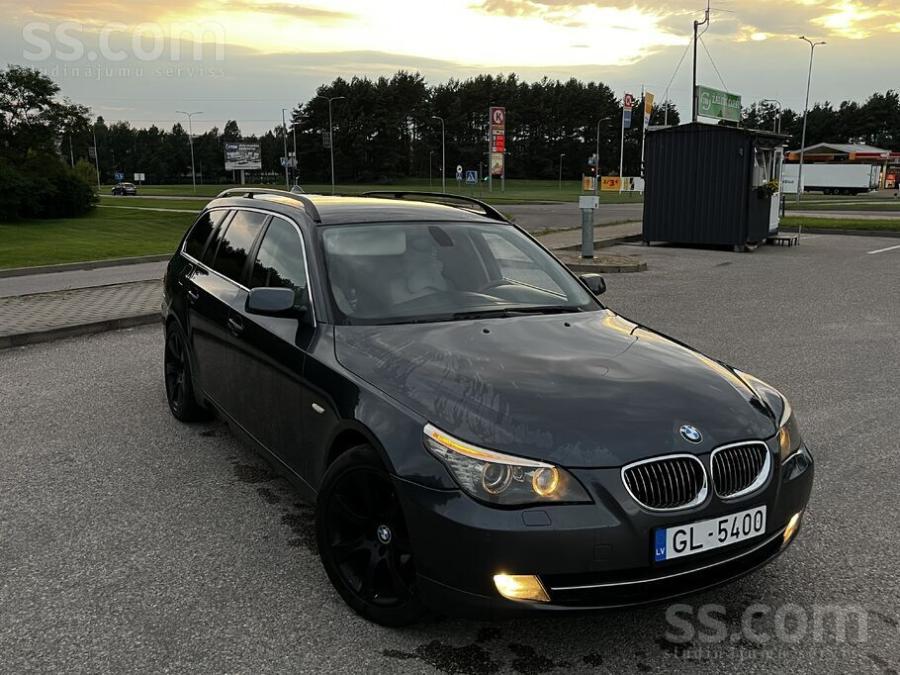 Pelēks BMW 530 2008 Daugavpils, ar dzinēja tilpumu 3.00 L un nobraukumu 349 tūkst. km par 3900 €, foto 3 vietnē AUTOMOTO.COM.LV