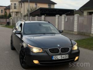 Grey BMW 530 2008 in Daugavpils, with an engine capacity of 3.00 L and mileage of 355 thousand km for 3500 €, photo 1 on AUTOMOTO.COM.LV