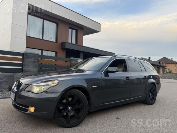 Grey BMW 530 2008 in Daugavpils, with an engine capacity of 3.00 L and mileage of 355 thousand km for 3500 €, photo 4 on AUTOMOTO.COM.LV