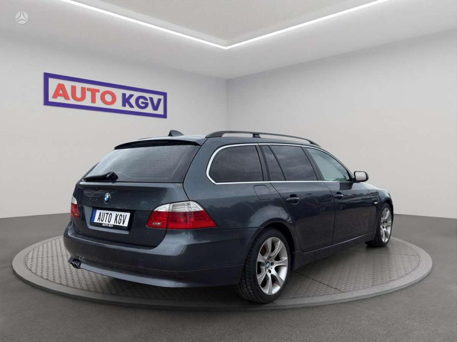 Pelēks BMW 530 2008 Klaipėda, ar dzinēja tilpumu 3.00 L un nobraukumu 379 tūkst. km par 5499 €, foto 6 vietnē AUTOMOTO.COM.LV