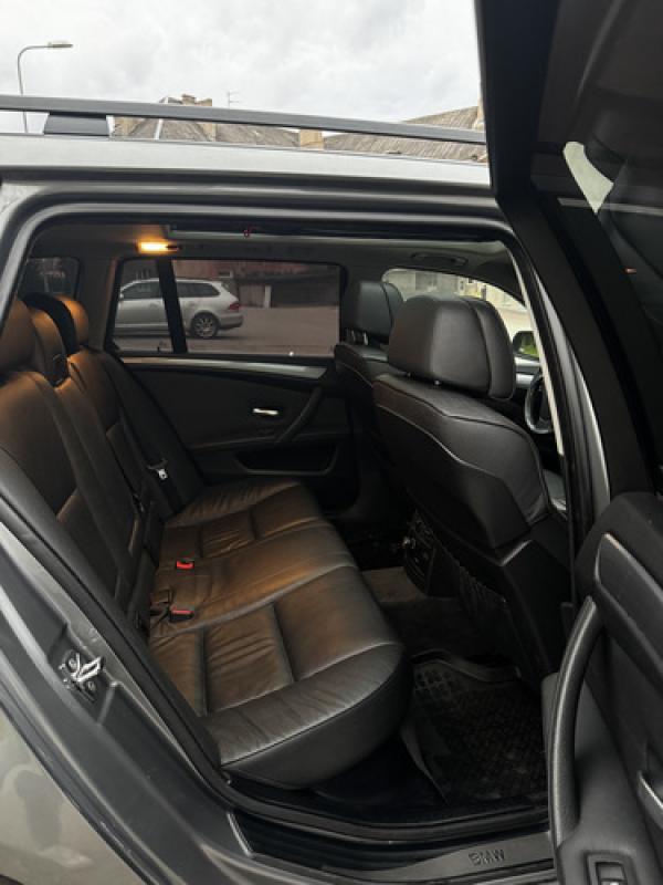 Grey BMW 530 2008 in Valga, with an engine capacity of 3.00 L and mileage of 373 thousand km for 5500 €, photo 6 on AUTOMOTO.COM.LV