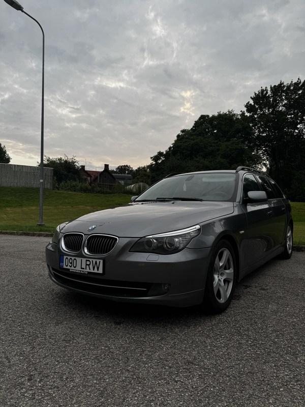 Grey BMW 530 2008 in Valga, with an engine capacity of 3.00 L and mileage of 373 thousand km for 5500 €, photo 8 on AUTOMOTO.COM.LV