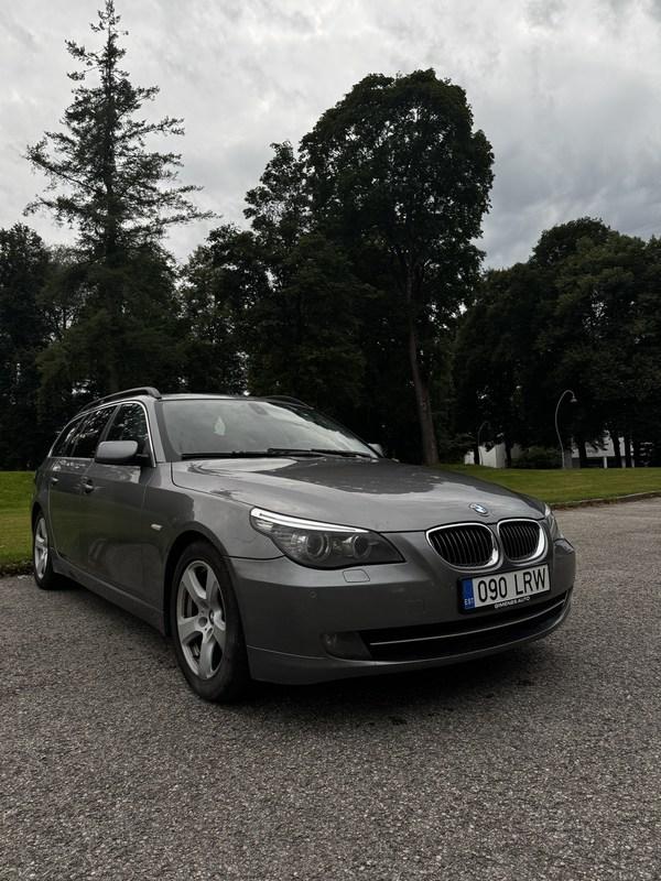 Grey BMW 530 2008 in Valga, with an engine capacity of 3.00 L and mileage of 373 thousand km for 5500 €, photo 9 on AUTOMOTO.COM.LV