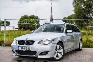 Pelēks BMW 530 2008 Rīga, ar dzinēja tilpumu 3.00 L un nobraukumu 324 tūkst. km par 5990 €, foto  vietnē AUTOMOTO.COM.LV