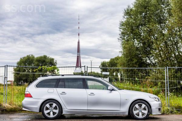 Grey BMW 530 2008 in Riga, with an engine capacity of 3.00 L and mileage of 324 thousand km for 5990 €, photo 5 on AUTOMOTO.COM.LV