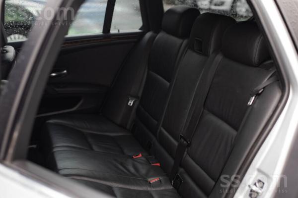 Grey BMW 530 2008 in Riga, with an engine capacity of 3.00 L and mileage of 324 thousand km for 5990 €, photo 10 on AUTOMOTO.COM.LV