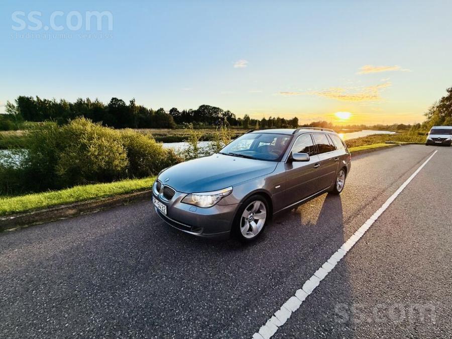 Pelēks BMW 530 2008 Rīga, ar dzinēja tilpumu 3.00 L un nobraukumu 330 tūkst. km par 6500 €, foto 1 vietnē AUTOMOTO.COM.LV