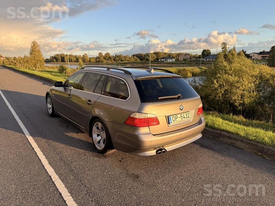 Pelēks BMW 530 2008 Rīga, ar dzinēja tilpumu 3.00 L un nobraukumu 330 tūkst. km par 6500 €, foto 5 vietnē AUTOMOTO.COM.LV