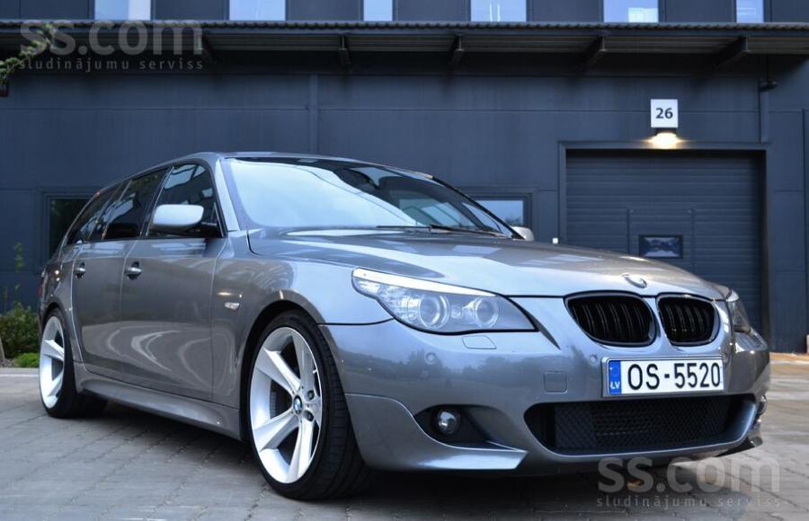 Pelēks BMW 530 2008 Rīga, ar dzinēja tilpumu 3.00 L un nobraukumu 288 tūkst. km par 6500 €, foto 1 vietnē AUTOMOTO.COM.LV