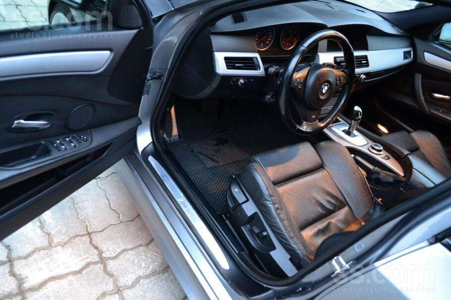 Pelēks BMW 530 2008 Rīga, ar dzinēja tilpumu 3.00 L un nobraukumu 288 tūkst. km par 6500 €, foto 8 vietnē AUTOMOTO.COM.LV