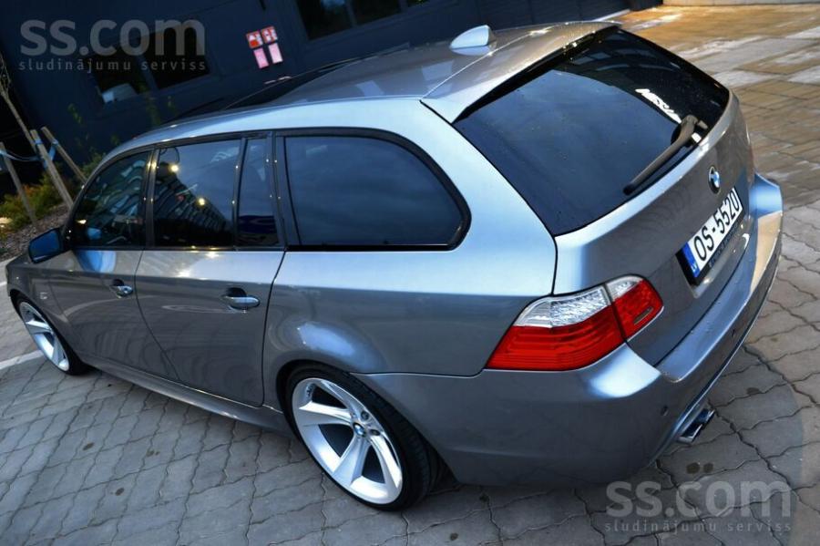 Pelēks BMW 530 2008 Rīga, ar dzinēja tilpumu 3.00 L un nobraukumu 288 tūkst. km par 6500 €, foto 15 vietnē AUTOMOTO.COM.LV