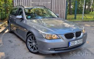 Grey BMW 530 2008 in Riga, with an engine capacity of 3.00 L and mileage of 266 thousand km for 5990 €, photo 4 on AUTOMOTO.COM.LV