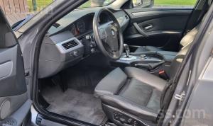 Grey BMW 530 2008 in Riga, with an engine capacity of 3.00 L and mileage of 266 thousand km for 5990 €, photo 13 on AUTOMOTO.COM.LV