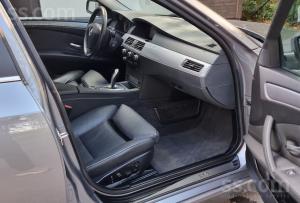 Grey BMW 530 2008 in Riga, with an engine capacity of 3.00 L and mileage of 266 thousand km for 5990 €, photo 14 on AUTOMOTO.COM.LV