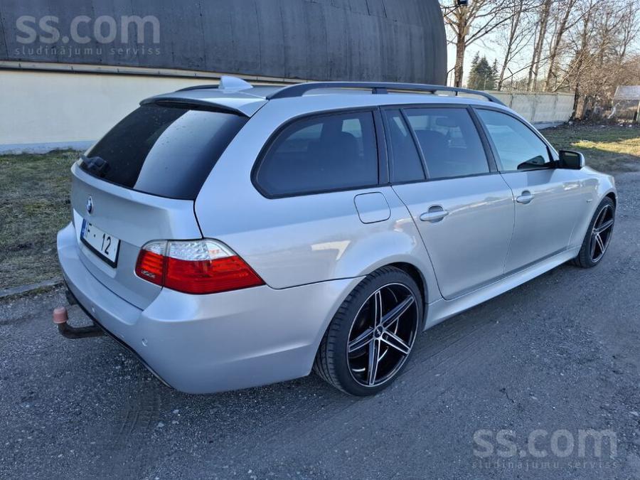 Pelēks BMW 530 2009 Ogre, ar dzinēja tilpumu 3.00 L un nobraukumu 357 tūkst. km par 7000 €, foto 2 vietnē AUTOMOTO.COM.LV