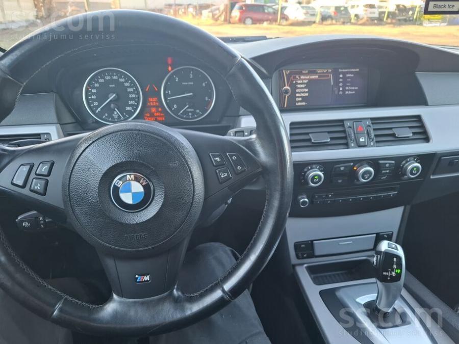 Pelēks BMW 530 2009 Ogre, ar dzinēja tilpumu 3.00 L un nobraukumu 357 tūkst. km par 7000 €, foto 17 vietnē AUTOMOTO.COM.LV