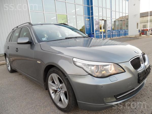 Grey BMW 530 2009 in Valmiera, with an engine capacity of 3.00 L and mileage of 0 thousand km for 4990 €, photo 3 on AUTOMOTO.COM.LV