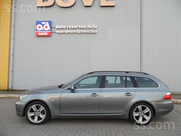 Grey BMW 530 2009 in Valmiera, with an engine capacity of 3.00 L and mileage of 0 thousand km for 4990 €, photo 4 on AUTOMOTO.COM.LV