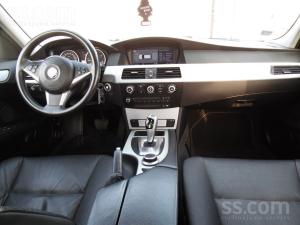 Grey BMW 530 2009 in Valmiera, with an engine capacity of 3.00 L and mileage of 0 thousand km for 4990 €, photo 8 on AUTOMOTO.COM.LV