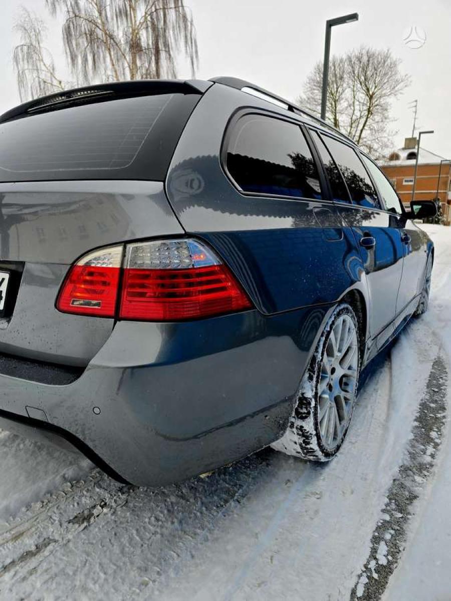 Pelēks BMW 530 2009 Marijampole, ar dzinēja tilpumu 2.99 L un nobraukumu 305 tūkst. km par 6150 €, foto 9 vietnē AUTOMOTO.COM.LV