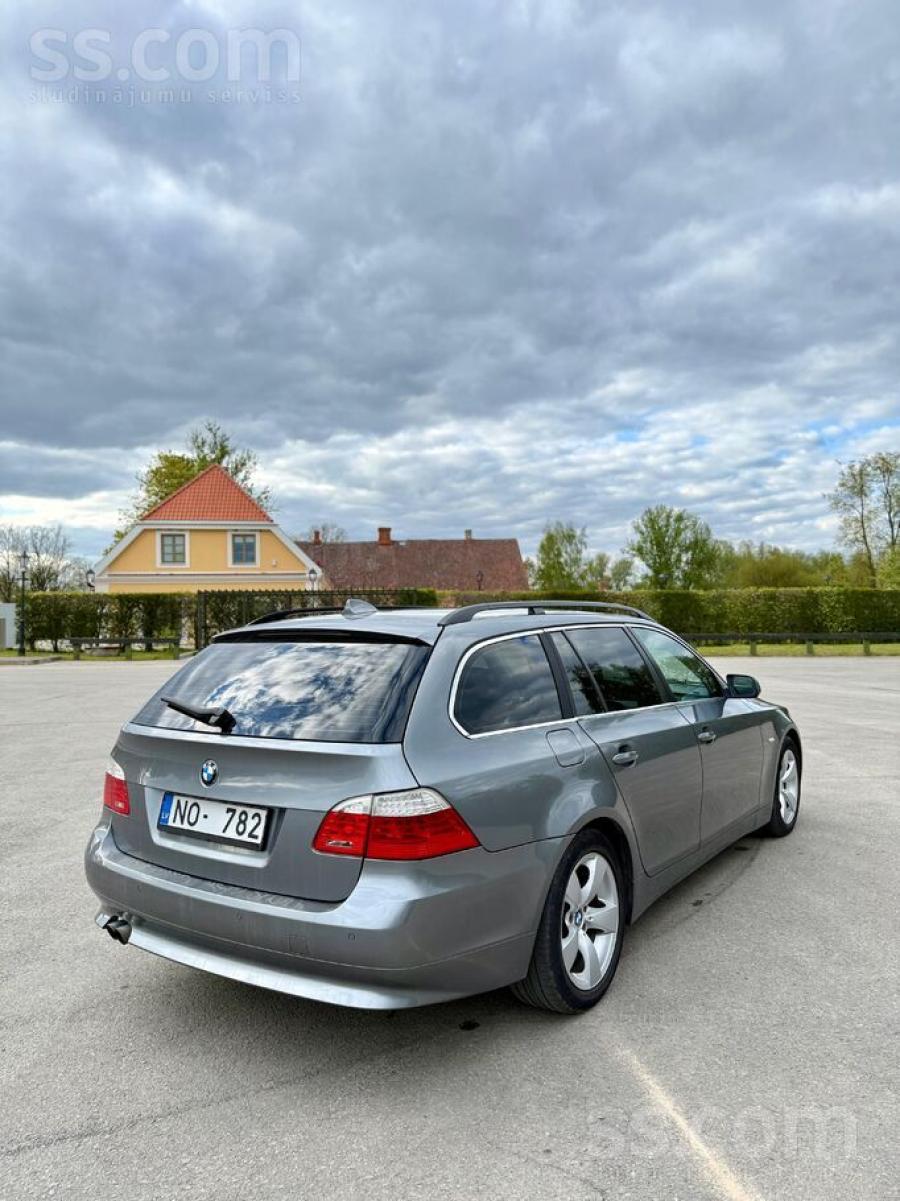 Pelēks BMW 530 2009 Bauska, ar dzinēja tilpumu 3.00 L un nobraukumu 0 tūkst. km par 6599 €, foto 1 vietnē AUTOMOTO.COM.LV