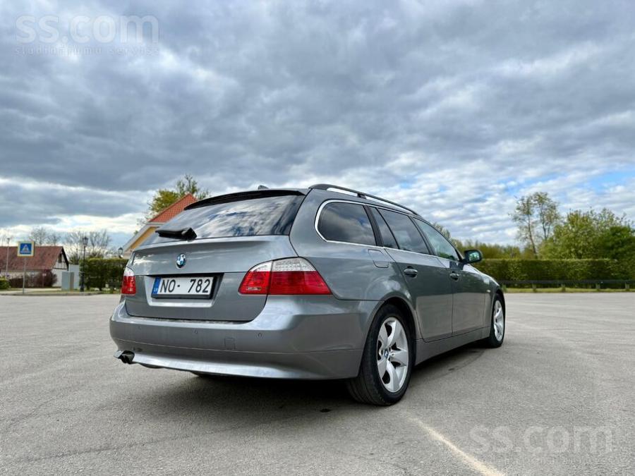 Pelēks BMW 530 2009 Bauska, ar dzinēja tilpumu 3.00 L un nobraukumu 0 tūkst. km par 6599 €, foto 7 vietnē AUTOMOTO.COM.LV