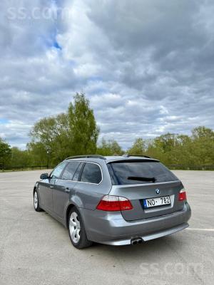 Pelēks BMW 530 2009 Bauska, ar dzinēja tilpumu 3.00 L un nobraukumu 0 tūkst. km par 6599 €, foto 10 vietnē AUTOMOTO.COM.LV
