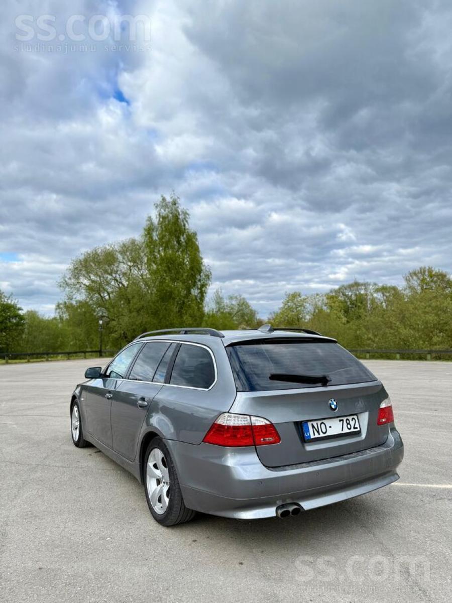 Pelēks BMW 530 2009 Bauska, ar dzinēja tilpumu 3.00 L un nobraukumu 0 tūkst. km par 6599 €, foto 10 vietnē AUTOMOTO.COM.LV