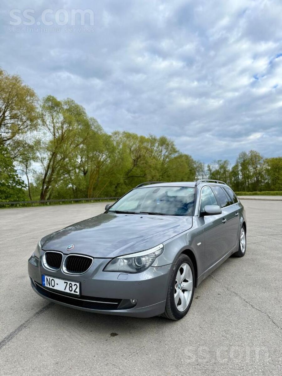 Pelēks BMW 530 2009 Bauska, ar dzinēja tilpumu 3.00 L un nobraukumu 0 tūkst. km par 6599 €, foto 11 vietnē AUTOMOTO.COM.LV